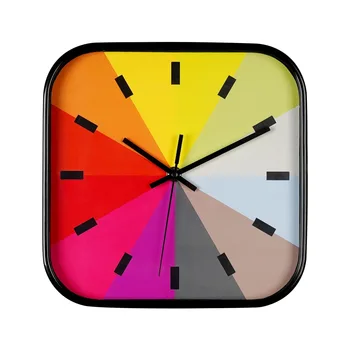 Diy Custom Luxury Square Wall Clock Resin 3d Decorative Art For Living ...