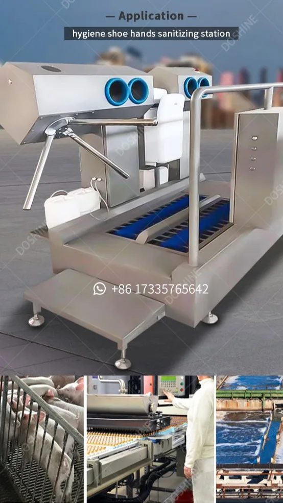 Sanitary Station One-stop Full Automatic Hand And Boots Cleaning Boot ...
