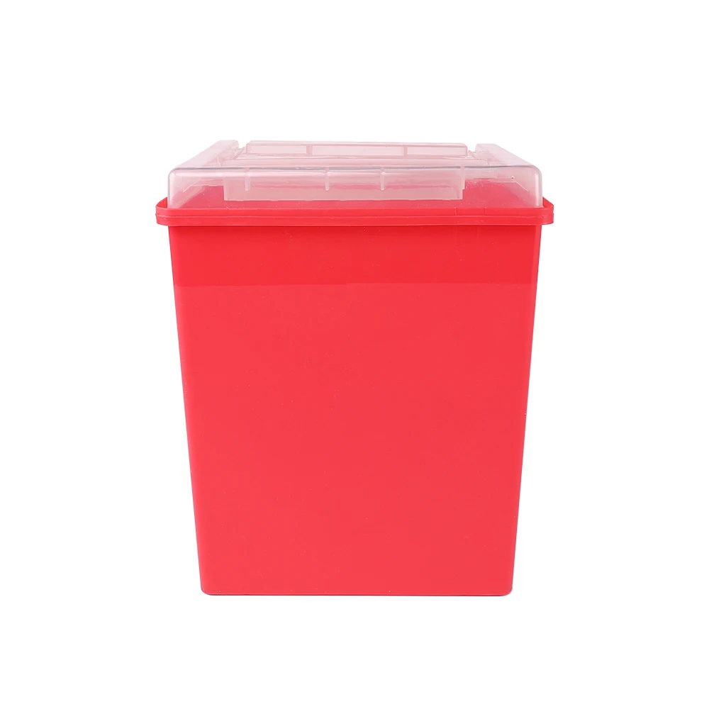 Safety Plastic Medical Disposal Sharp Box Container Yellow Bio-Medical ...