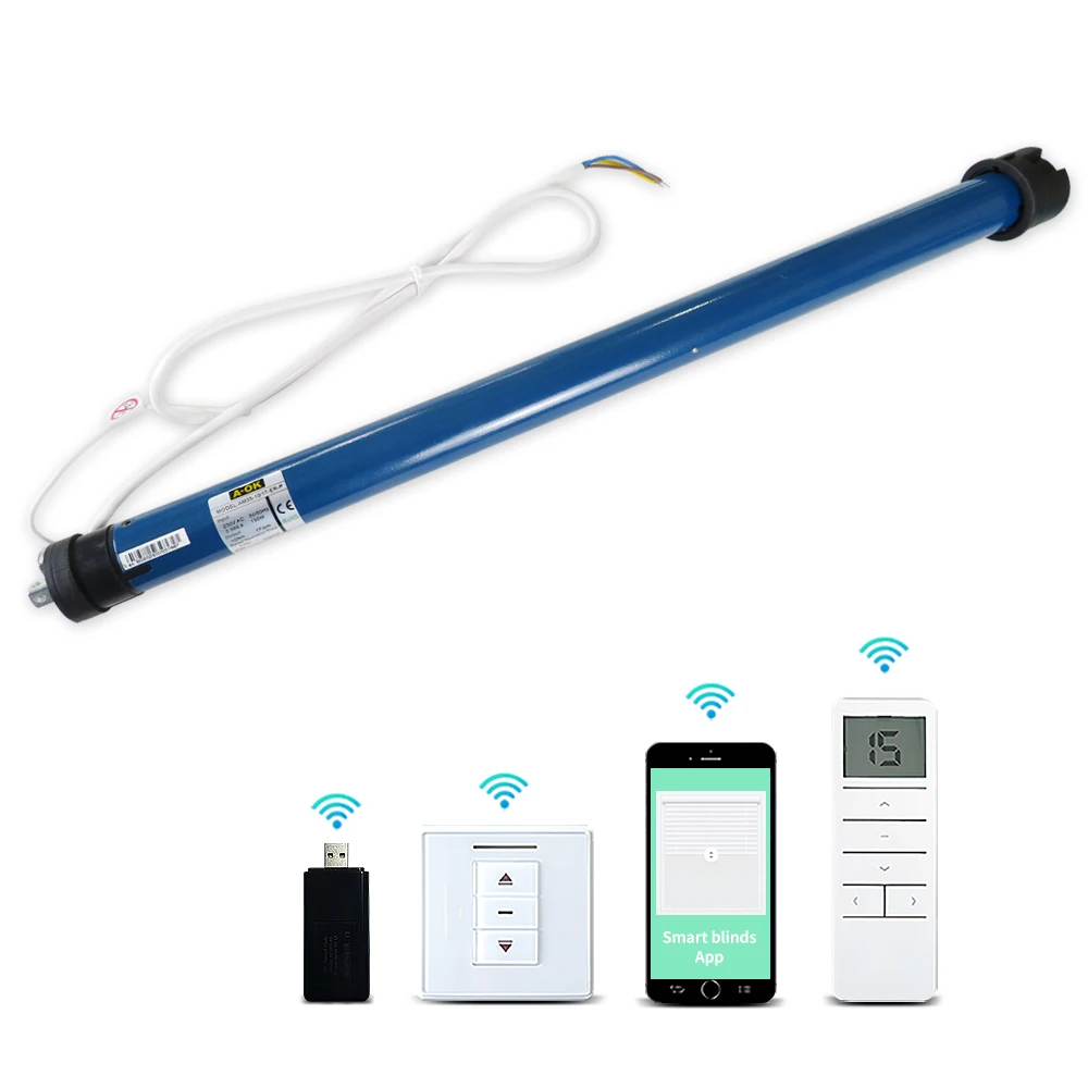 Wholesale Large Torque Electric Smart Tubular Motor 35mm & 45mm A-ok ...