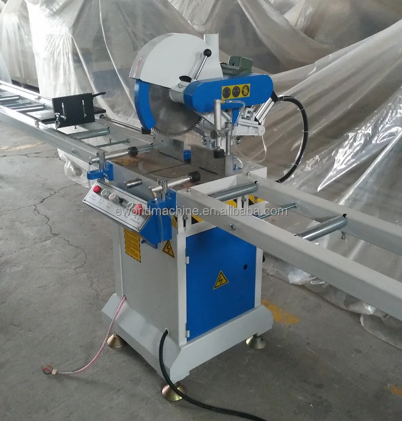 Single Head Mitre Cutting Machine for Aluminum Window Door Fabrication ...