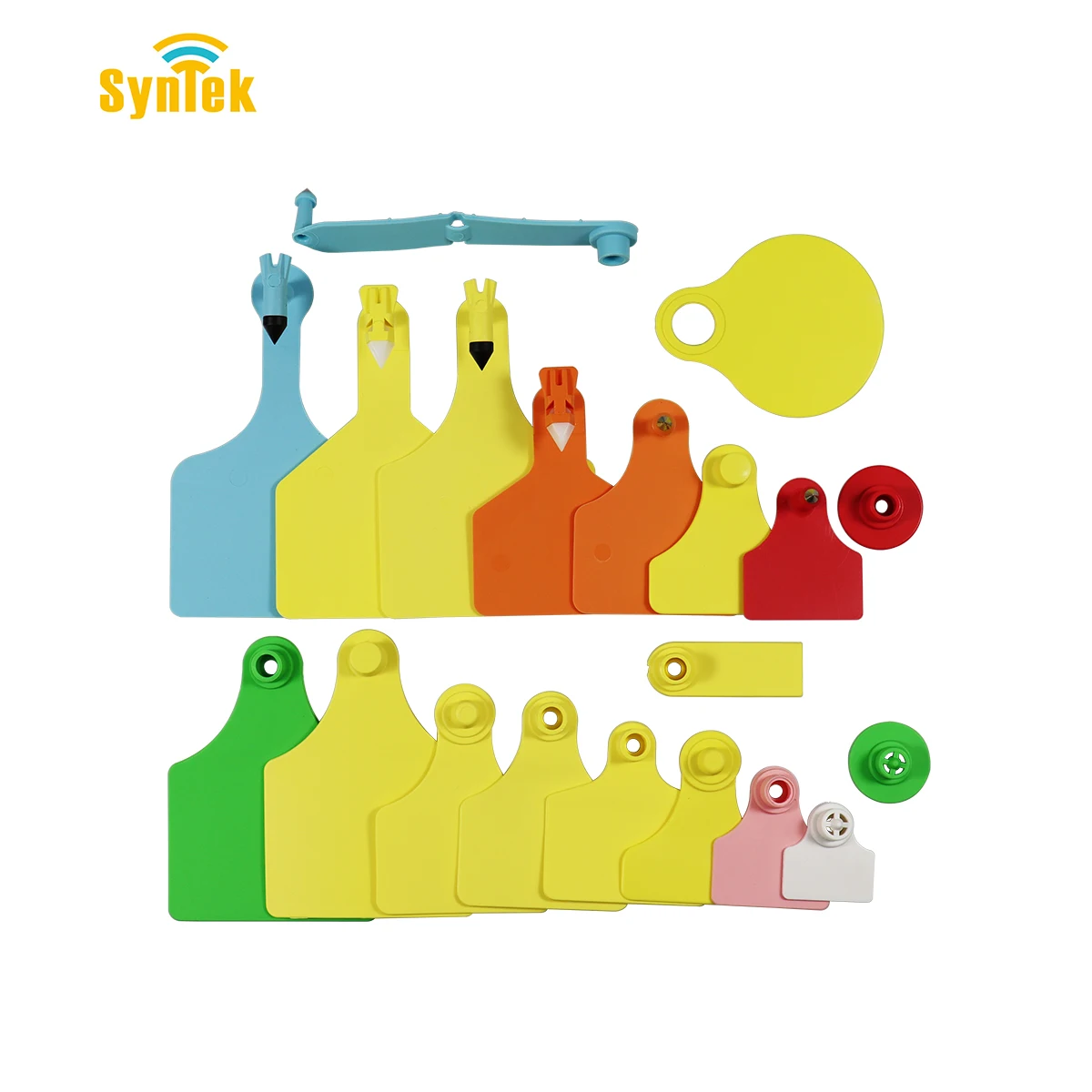 Farm Animal 4.2x5cm TPU Cattle Cow Ear Tag Laser Number Printing ...