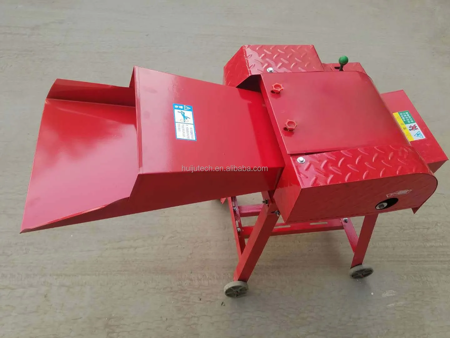 500kg/h Grass Chaff Hay Grinder with 7.5HP Gasoline HJ-ZC001
