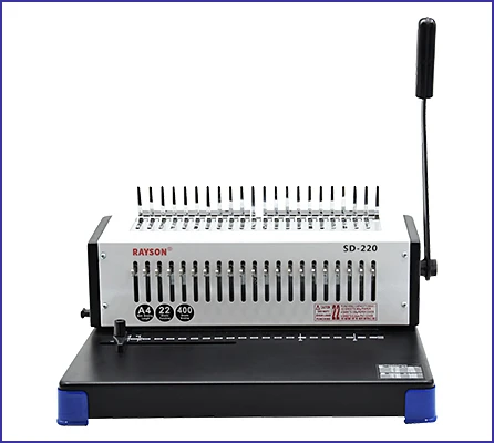Factory Office Comb Binder RAYSON SD-220 - Efficient Book Binding
