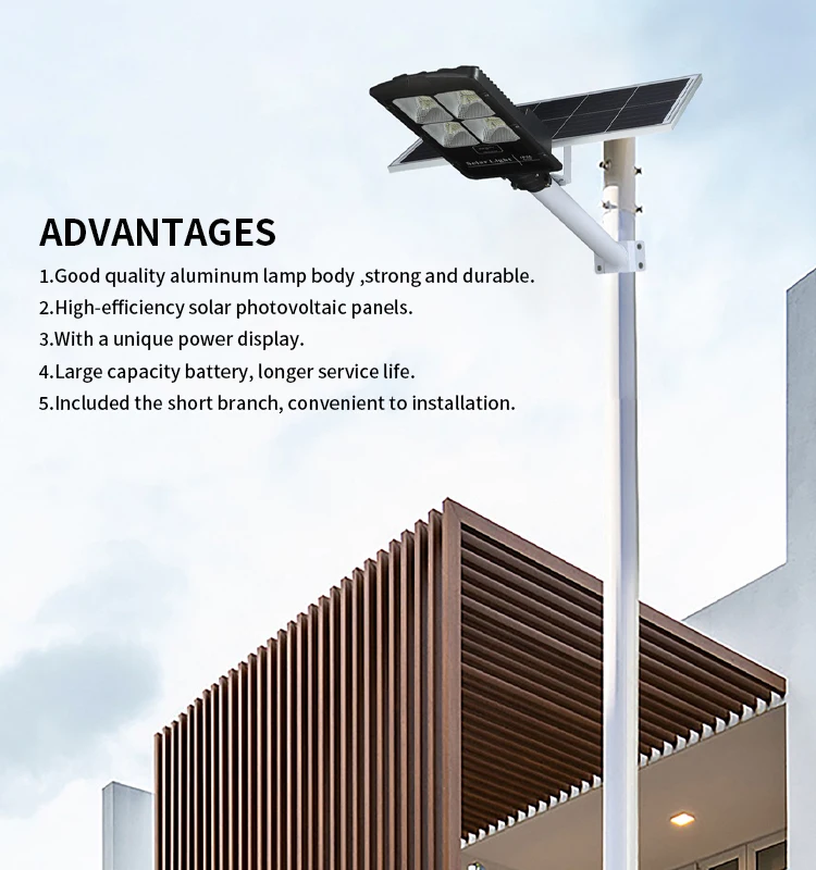 Factory Direct Supply 200w Outside High Brightness Solar Split Street ...