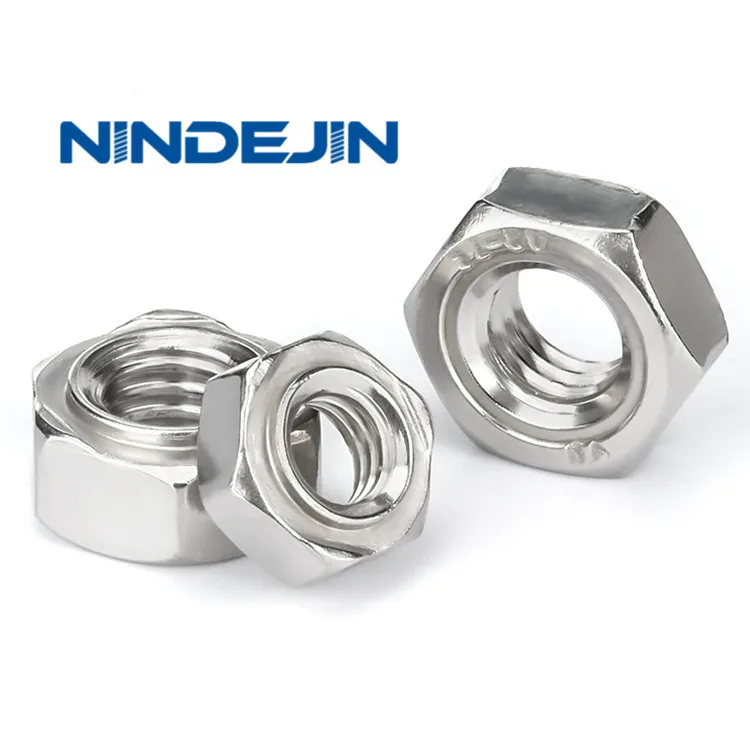 M4 to M16 Stainless Steel Hex Weld Nuts DIN 929 Nut Category for ...