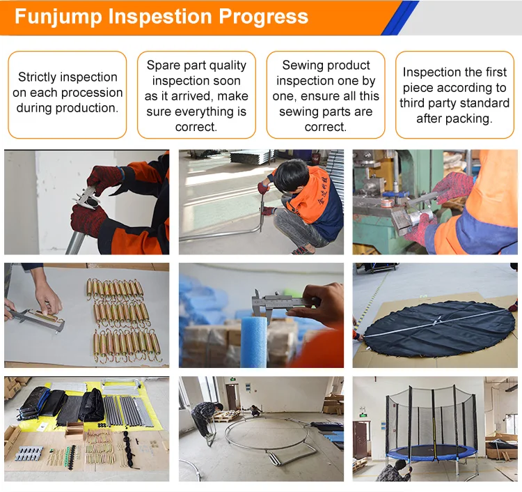 6ft 8ft 10ft 12ft 14ft Safety Kids Trampoline Bounce Board Outdoor ...