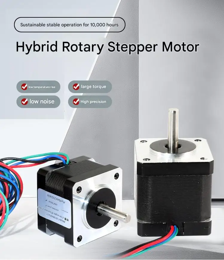 35 Rotary Stepper Motor Optical Axis Two-phase Micro Small High Torque ...