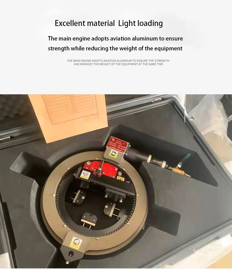 SFP300 Flange Face Machine OD Clamp Portable Flange Face Repair ...