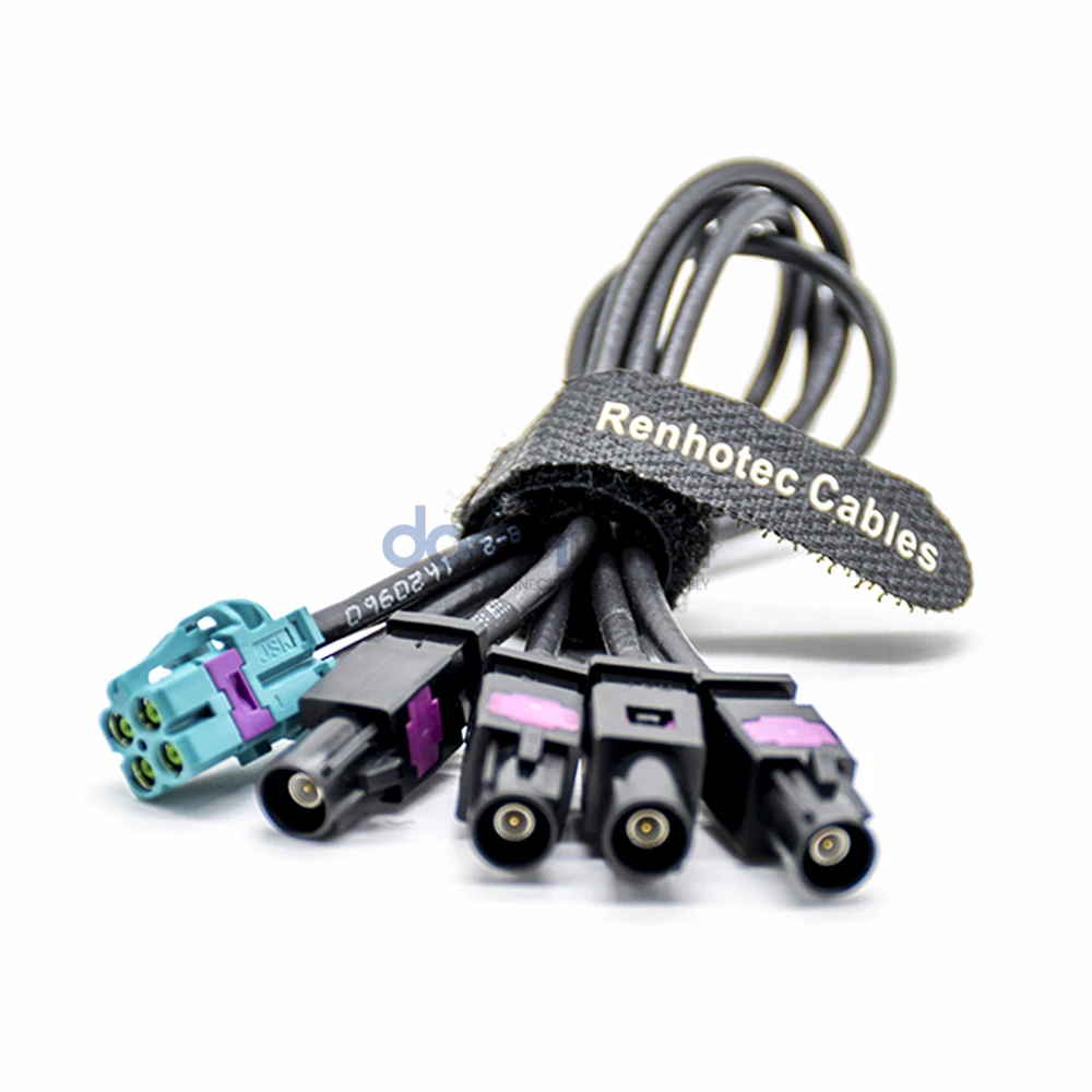 High-Speed MINI Fakra 4Pin Female Z to Fakra Male a Code Camera ...