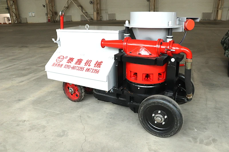 Hydraulic Self Propelled Mix Mortar Cement Spray Machine