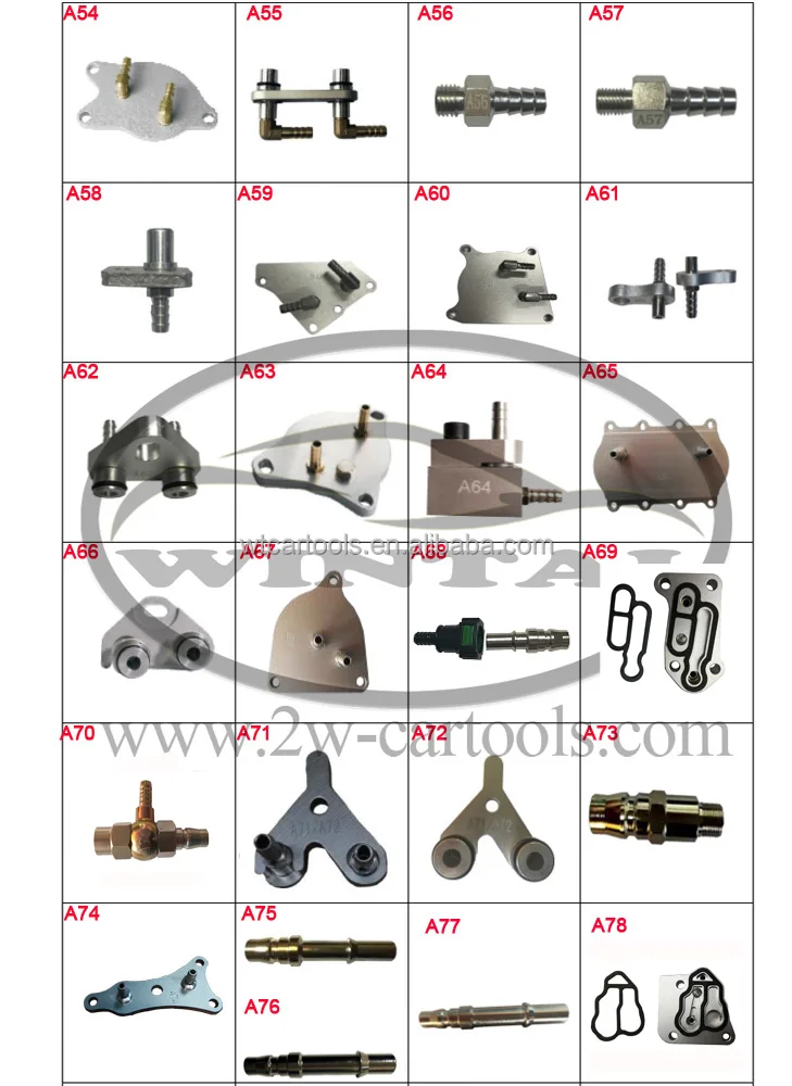 Atf Machine Adapter Kit For Auto Transmission Fluid Exchanging Machine ...