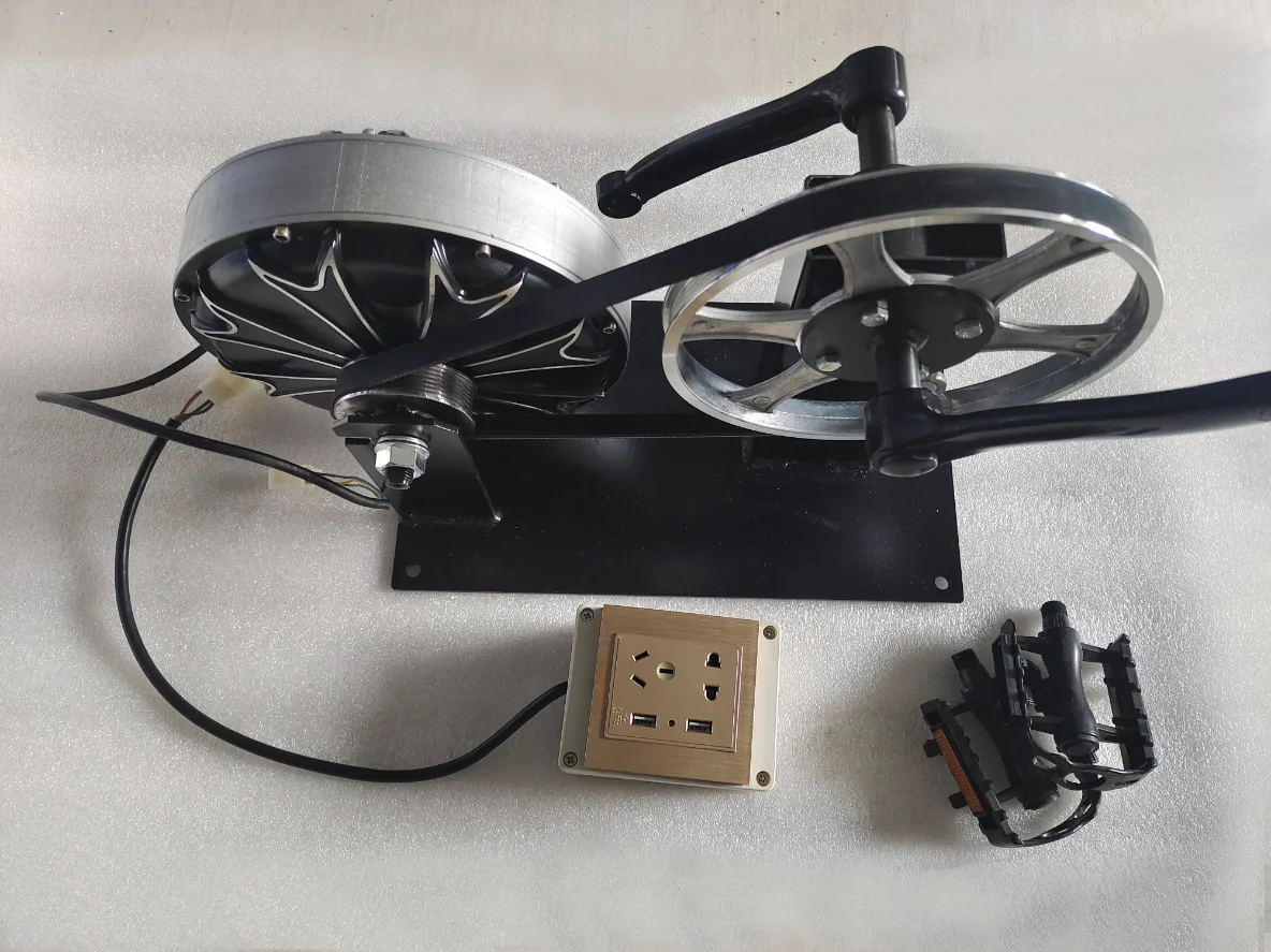 300W Bicycle Dynamo Generator - Power LED, Bank, & More