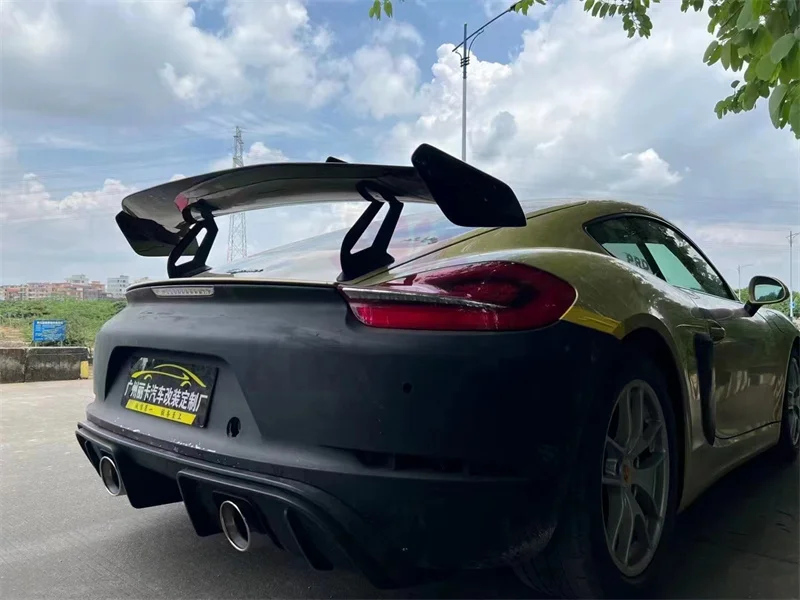 For Porsche 718 981 987 Carbon Spoiler Body Kit GT4RS Style| Alibaba.com