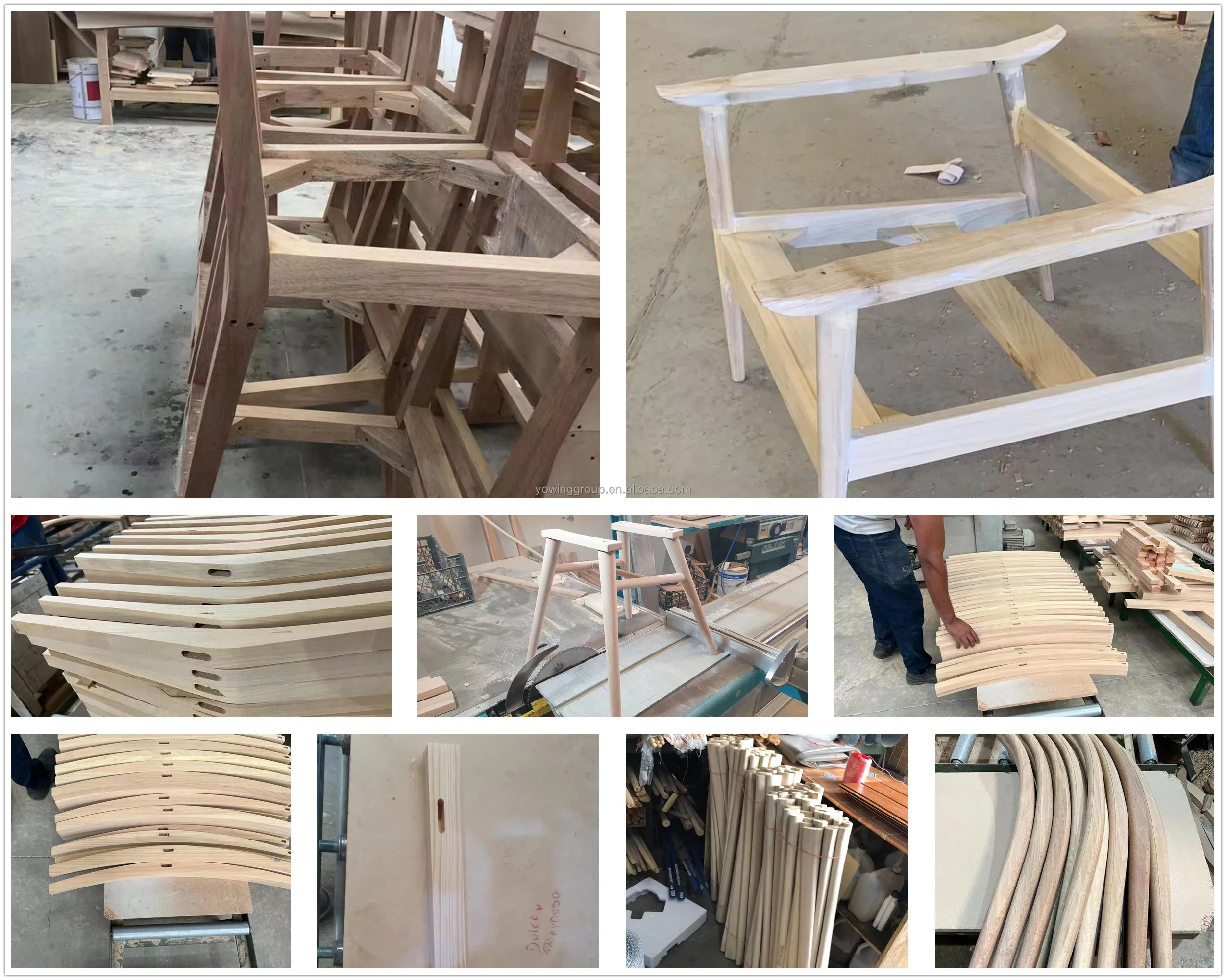 Wooden Chair Chamfering Corner Rounding Sanding Machine