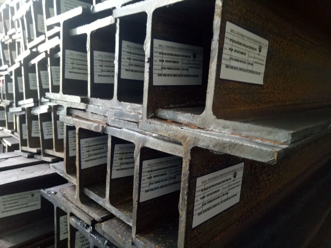 Hot Sell Q235b Q345 Structural Steel H Beam With Low Price H-bar Steel For Building - Buy ...