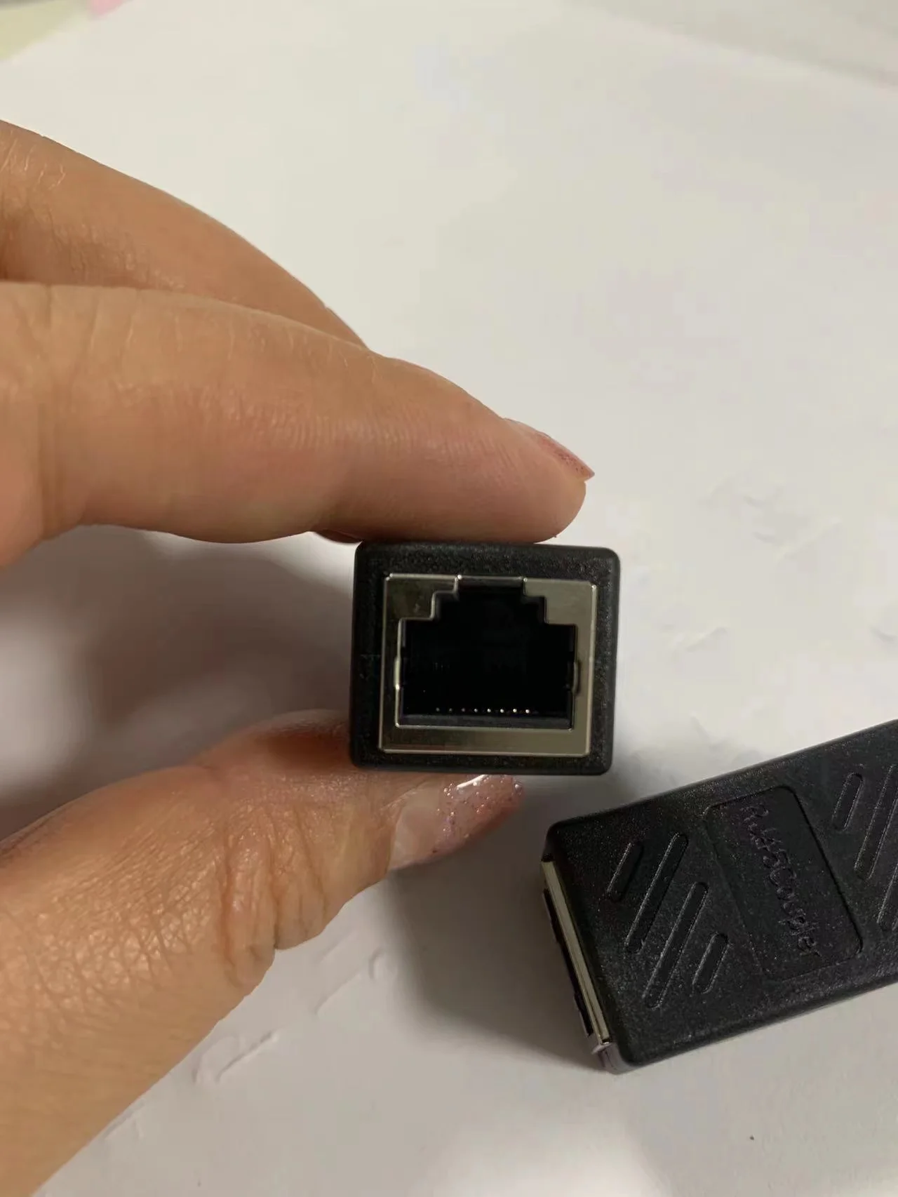 Rj45 Network Cable Connector With Ic Network Straight Head 8p8c ...