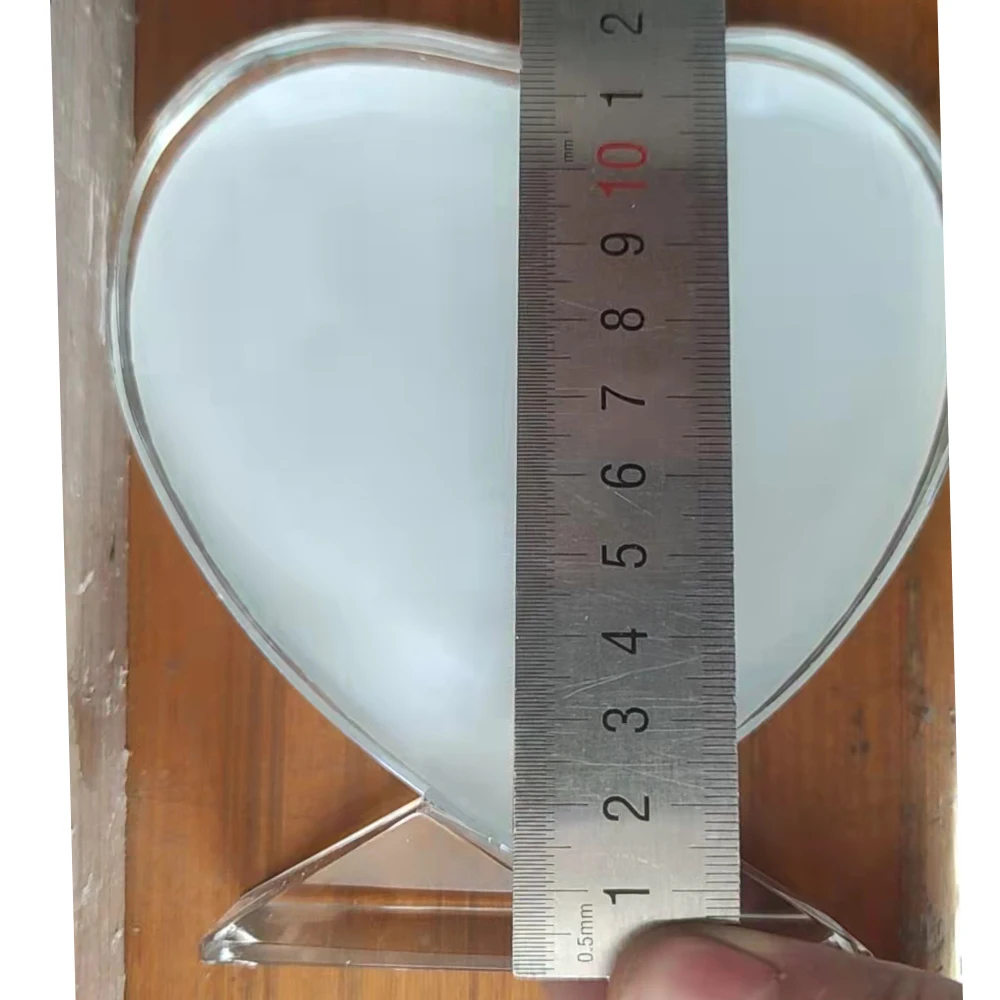 Sublimation Heart Shape Crystal Photo Frame - Perfect for Valentine's
