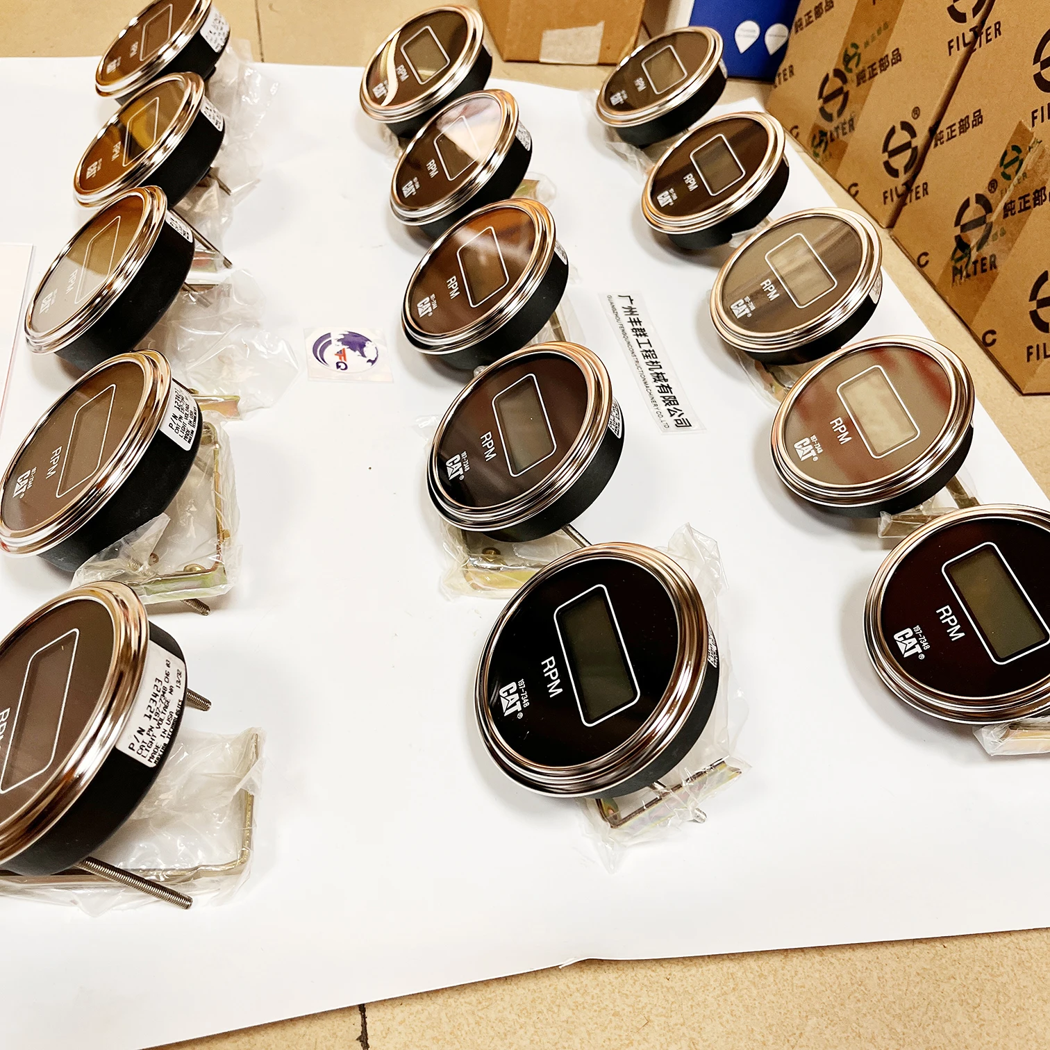 Original Brand New Cat Rpm 197-7348 1977348 Tachometer For Caterpillar 3406 3408 3412 - Buy 197 ...