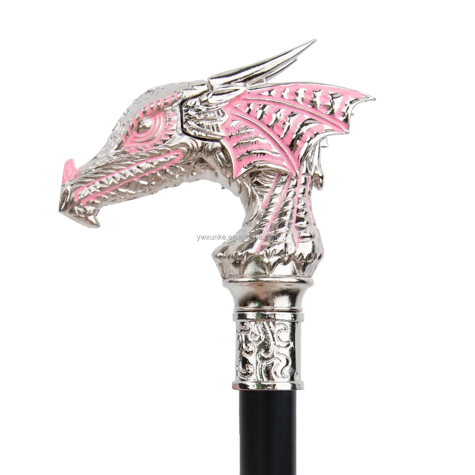 Dragon's Head Luxury Walking Canes Detachable Self-defence Walking ...