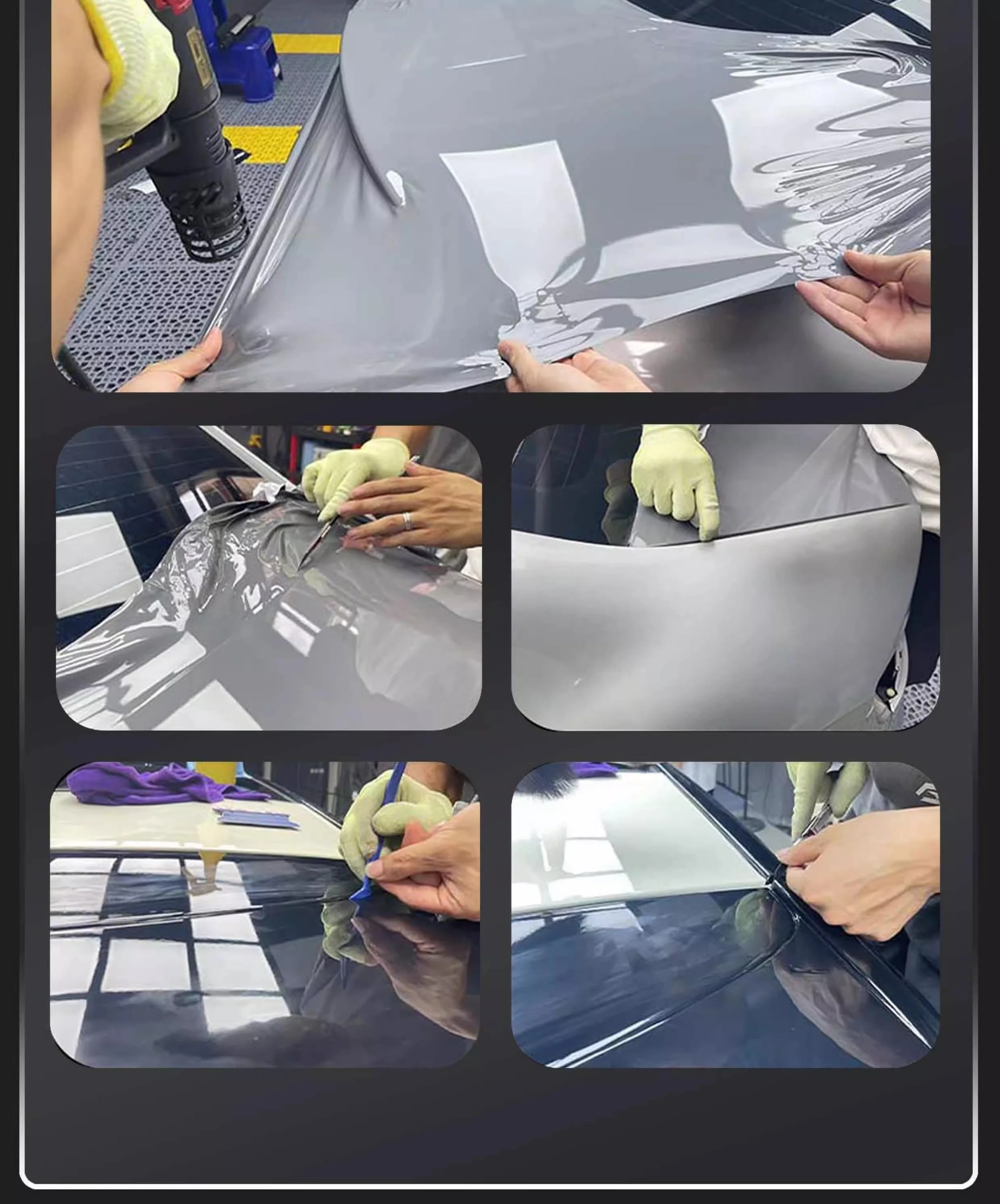 Tesla Color Change Film Model3 Modely Customized Color Change Film Shy ...