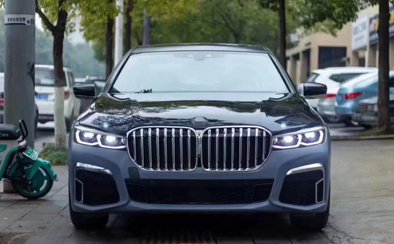 Bodykit For Bmw 7 Series 16-18 G11/g12 To 21 G11 Lci M760 Bodykit G12 Lci Laser Headlamp Full ...