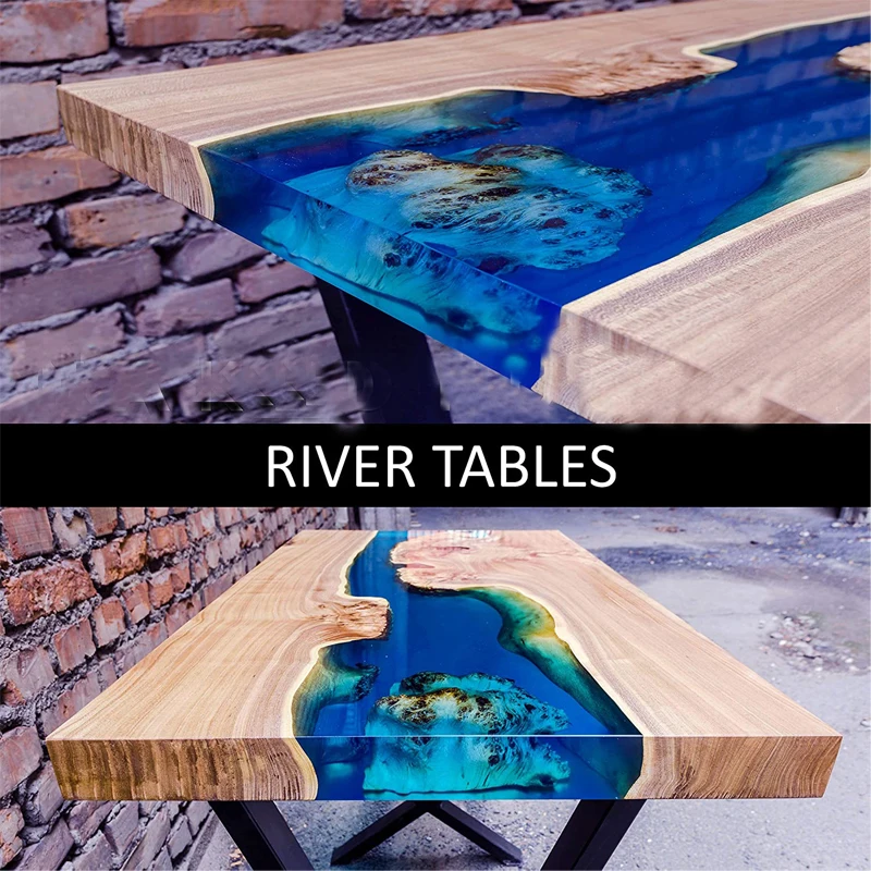 PONY RESIN River Table Epoxy Resin Hardener 2:1 Deep Pour VOC Free ...