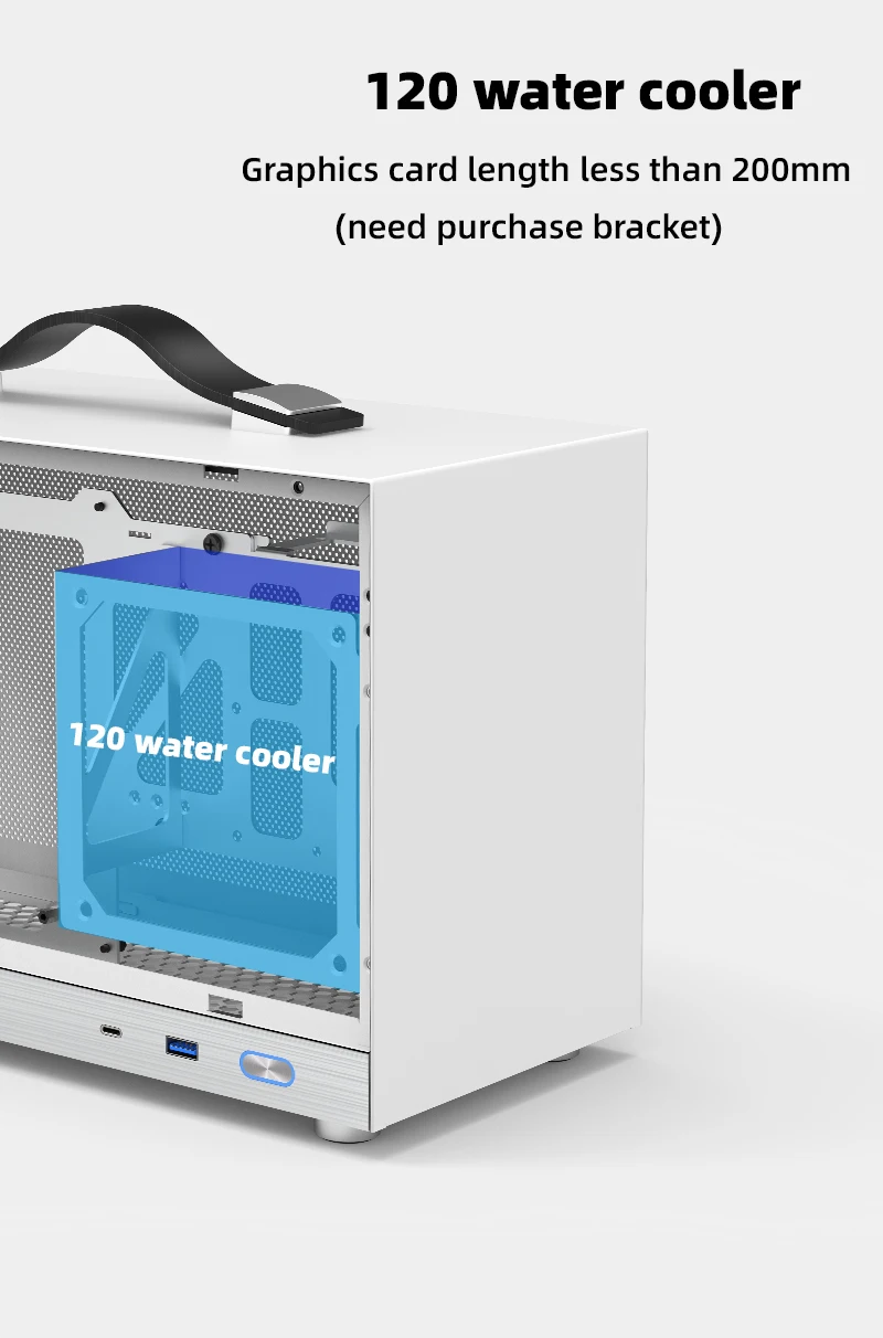 S400wt Leather Handle Chassis Itx Compact Case - Buy Thin Mini Itx ...