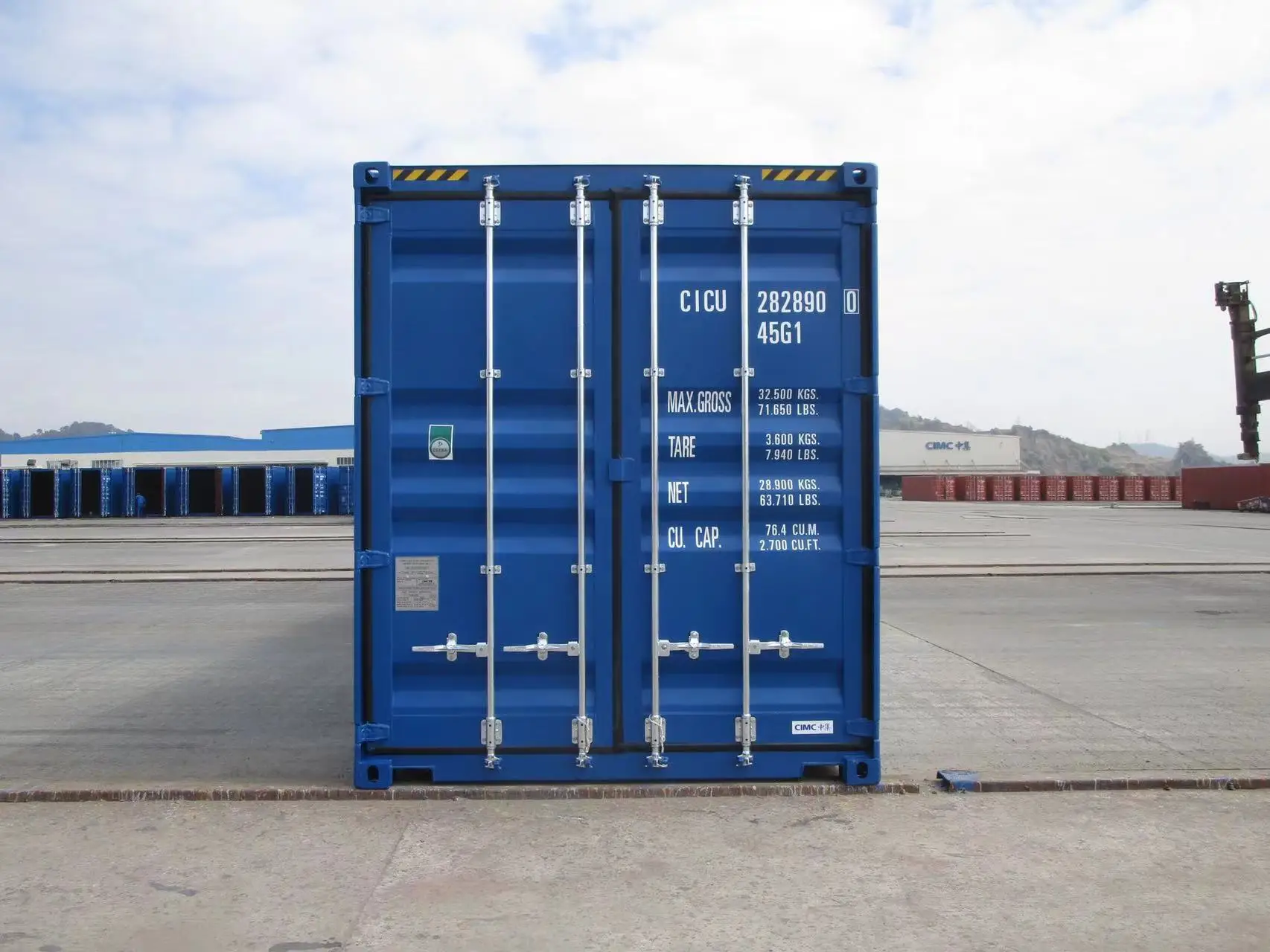 40'gp Shipping Container/40'hc Used Containers /40-foot Container Price ...