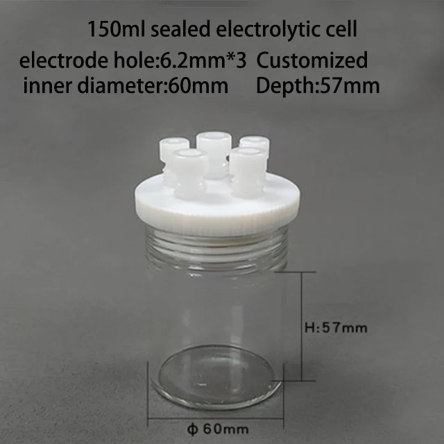 Electrochemical Electrolyzer / Five-port Sealed Three-electrode ...