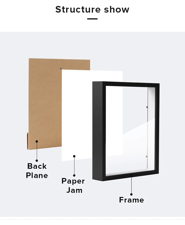 3d Deep 8x8 Shadow Box 9x9 10x10 12x12 Shadow Box Frame - Buy Shadow ...