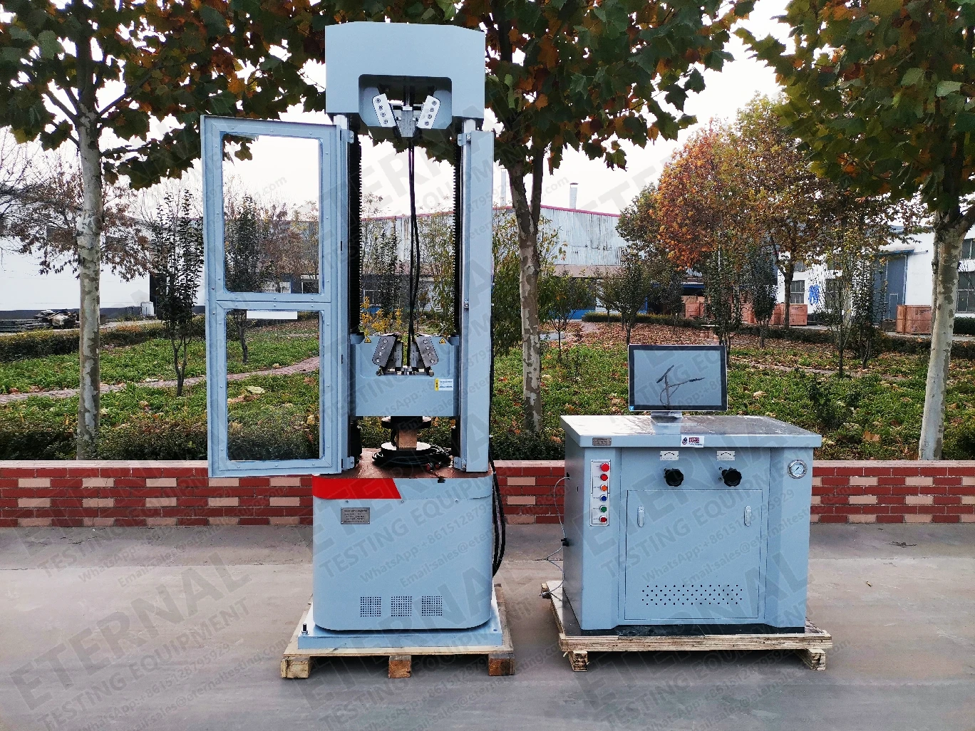 Digital Display Rebar Tensile Tester Hydraulic Universal Testing ...