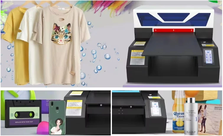 UV Printer A3 Size Upgraded High Speed Dtg Printer T-shirt Printing ...