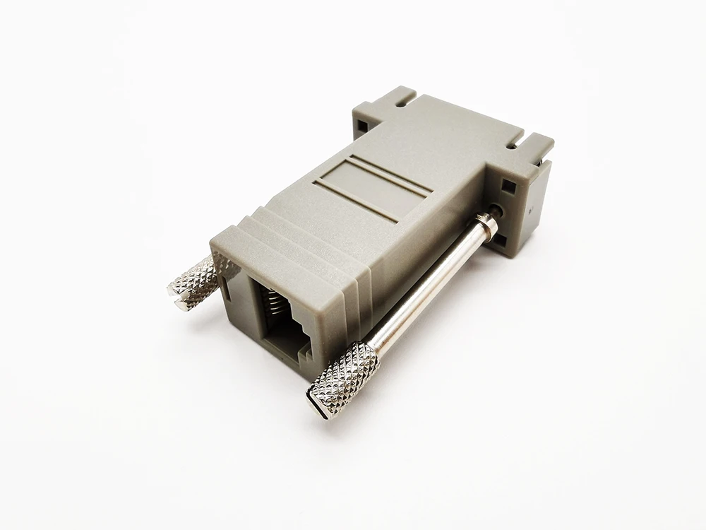 DB9 Female to RJ45 Modular Adapter - Ethernet Solution