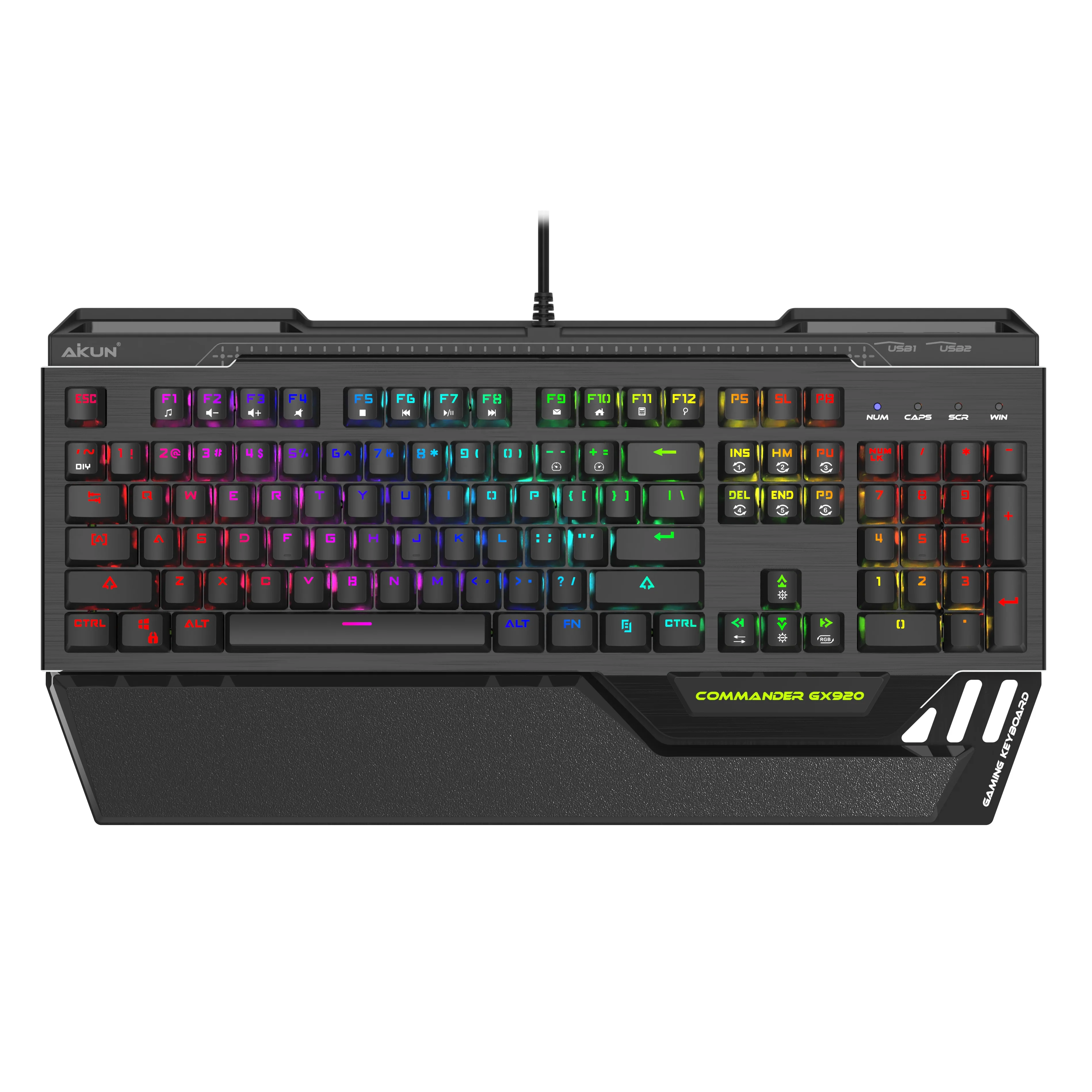 Aikun Gx920 Rgb Mechanical Gaming Keyboard,Waterproof,Two ...