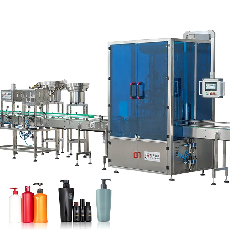 Auto Daily Chemical Packaging Line Digital Liquid Filling Machine 10ml ...