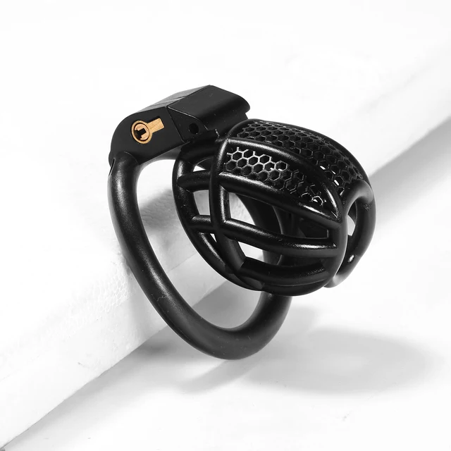 Sanica Male Penis Lock Honeycomb Chastity Device Cage Master Series ...