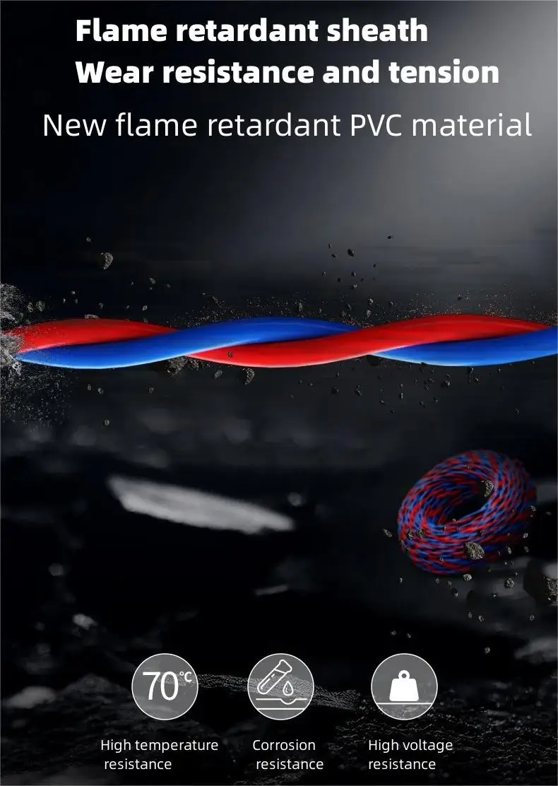 Rvs 450/750v Twisted Pair Pvc Flexible Cable Pvc Insulation Pure Copper Electrical Wire - Buy 2. ...