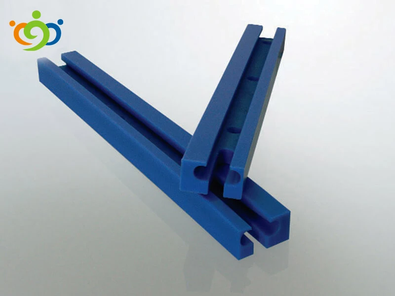 Large Size Uhmwpe Cnc Linear Guide Rail Uhmwpe Plastic Chain Guide Rail ...