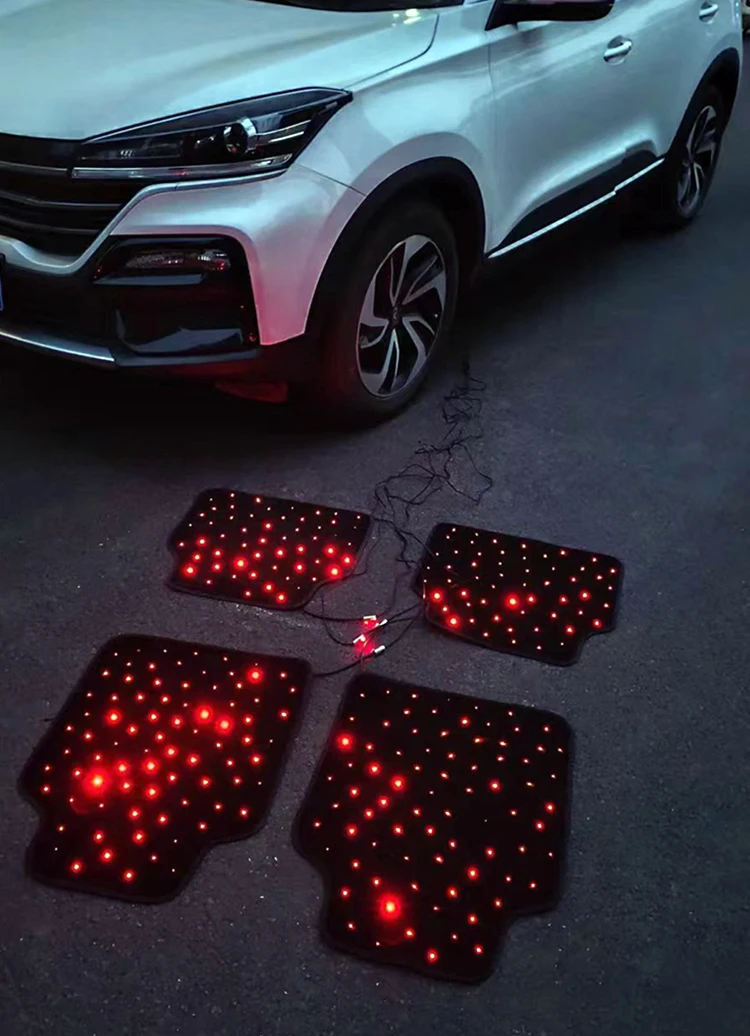 Starry Sky Car Foot Mats - Illuminate Your Ride
