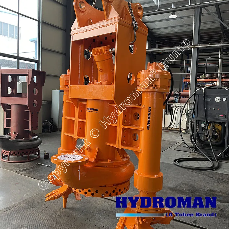 40-tons Excavator Mounted Hydraulic Dredging Submersible Pump ...
