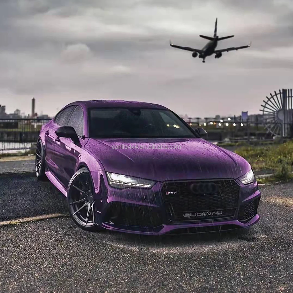 RS7 Style Car Bumper Body Kit for Audi A7 C7 2016 2017 2018 Auto Parts ...