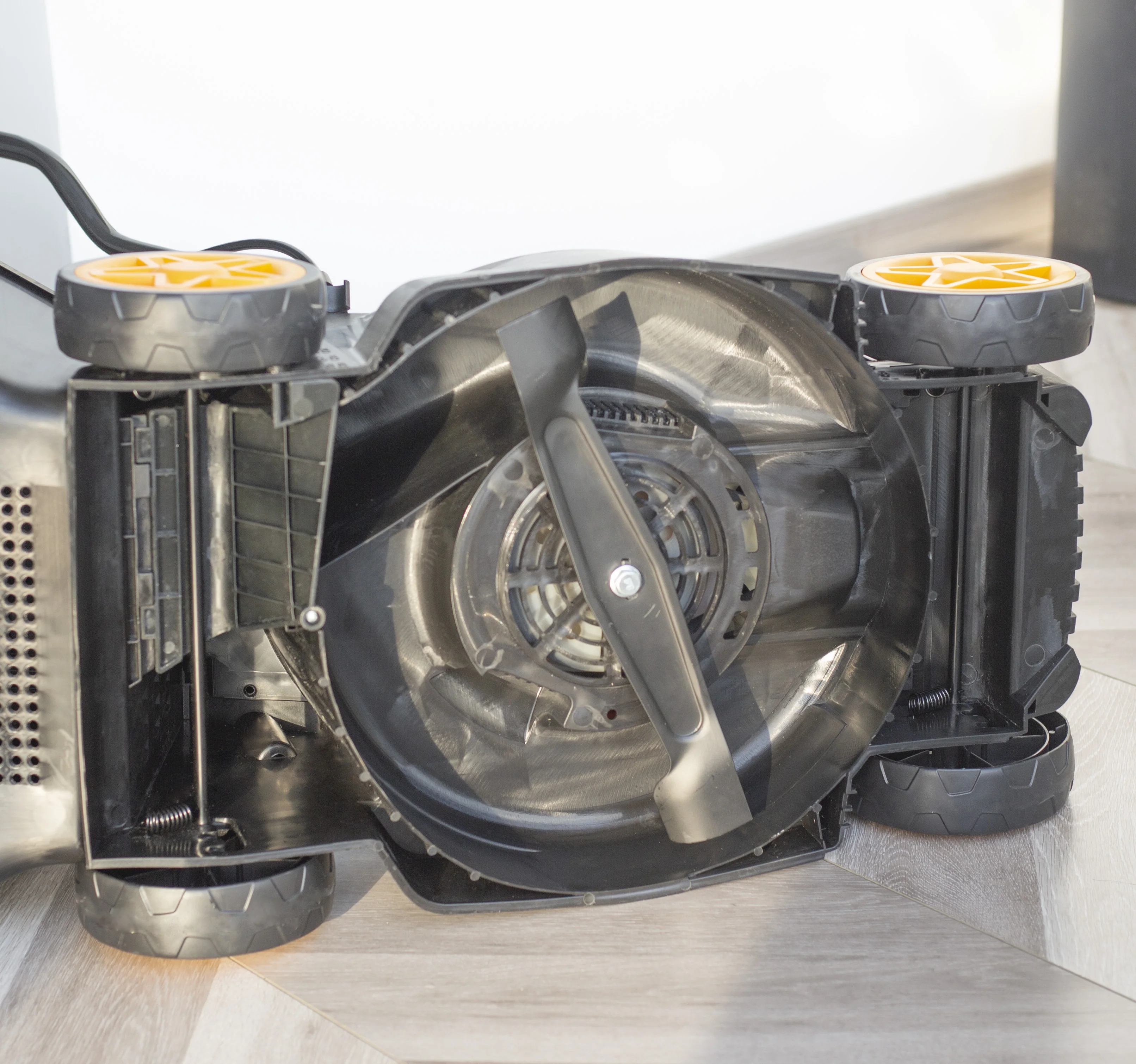 120v-240v,32cm Cutting Width,5 Level / Central Height Adjustment Lawn ...