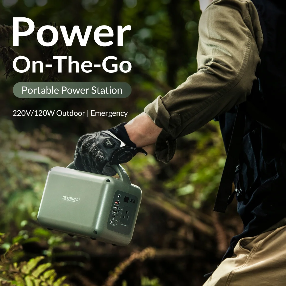 120w Portable Rechargeable Energy Storage Led Solar Powered Charging ...