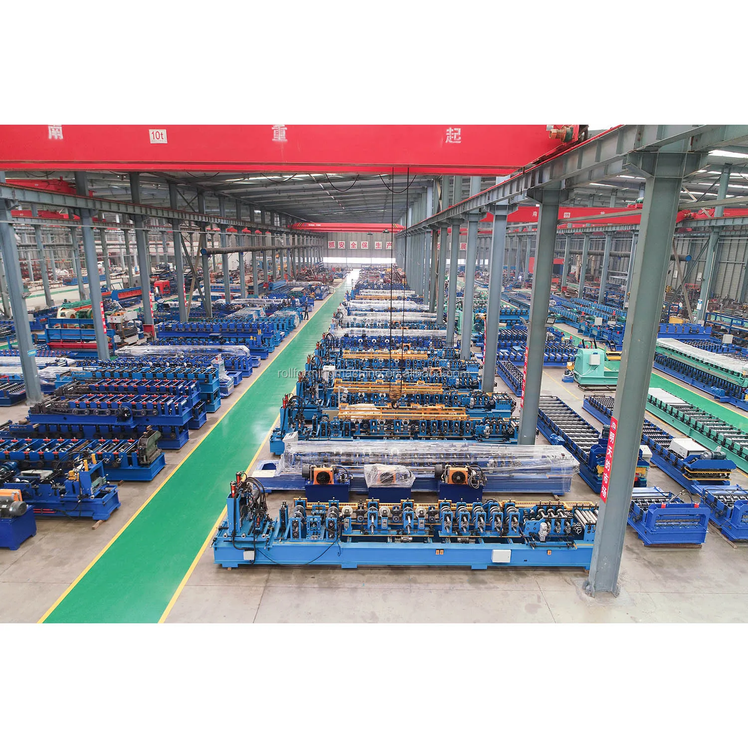 Store Shelves Upright Rack Column Roll Forming Machine Efficient ...