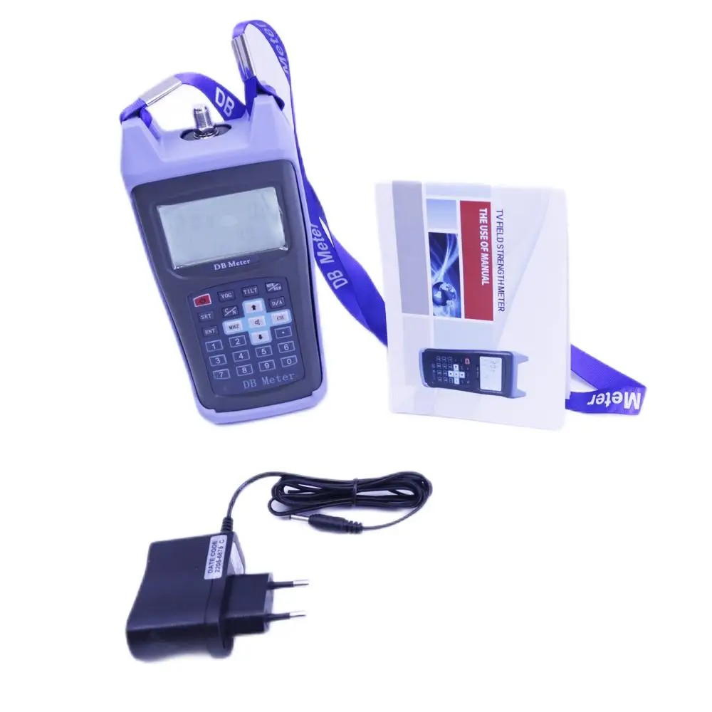 Ms9802q Digital Tv Field Strength Meter Support Dvb-c And Analog Catv ...