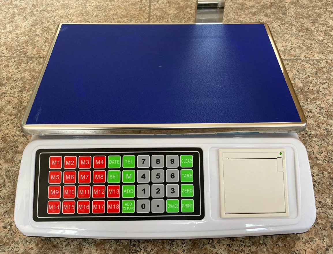 50kg Digital Scale with LCD/LED Display - Accurate & Smart