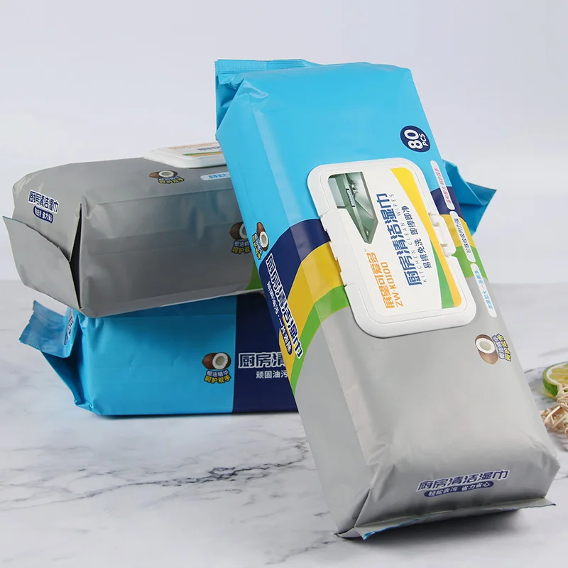 Custom Dining Table Kitchen Wet Wipes - Eco-friendly