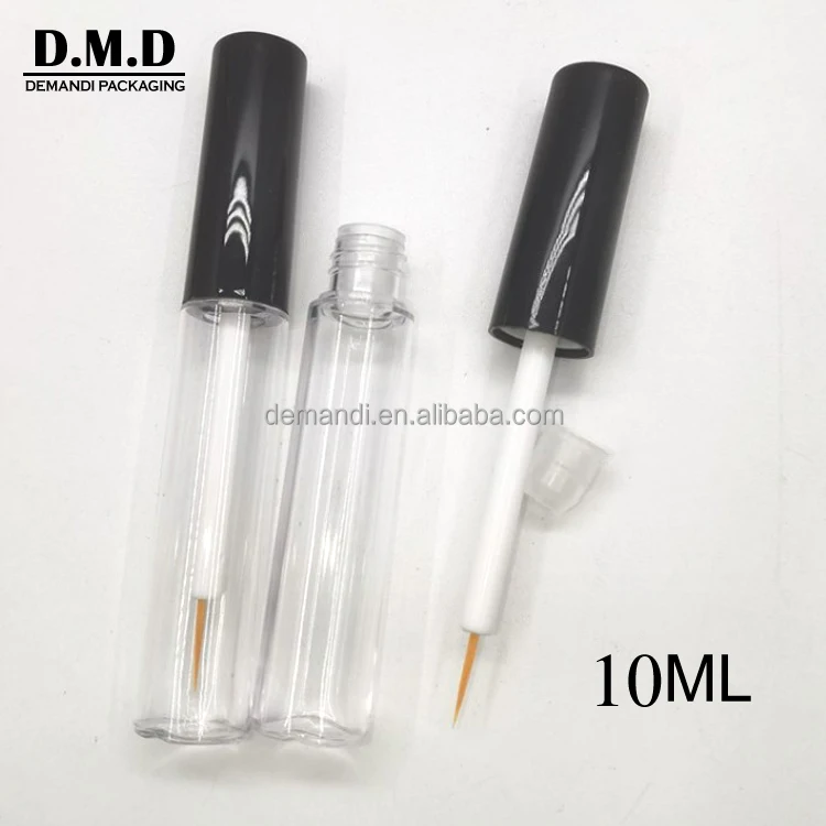 Wholesale Private Logo Empty Black 10 Ml Round Mascara Tube Packaging ...