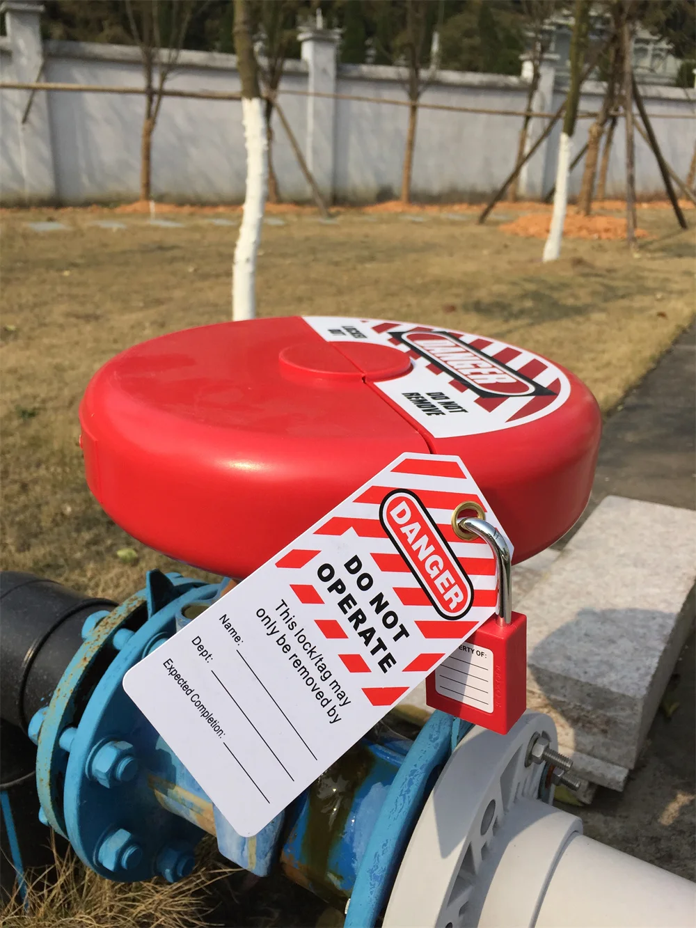 QVAND Safety Standard Gate Valve Lockout Devices for Hand Wheel